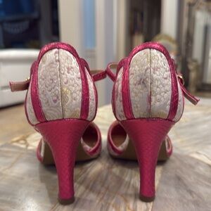 Ruby Shoo | Shoes | Ruby Shoo Pink Polly T Strap Heels Vintage Style ...